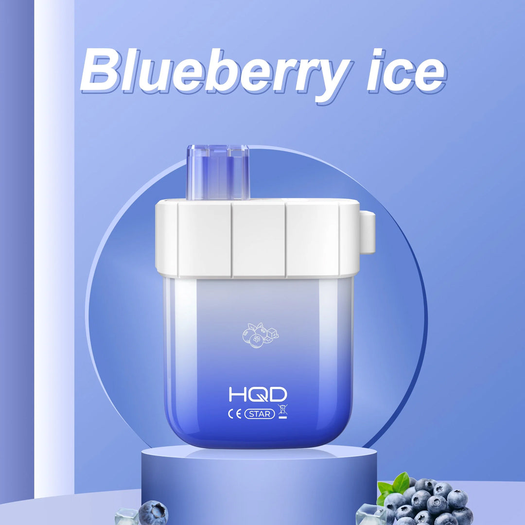 HQD Star Disposable Vape 5000 Puffs Rechargeable — Nai-Vape